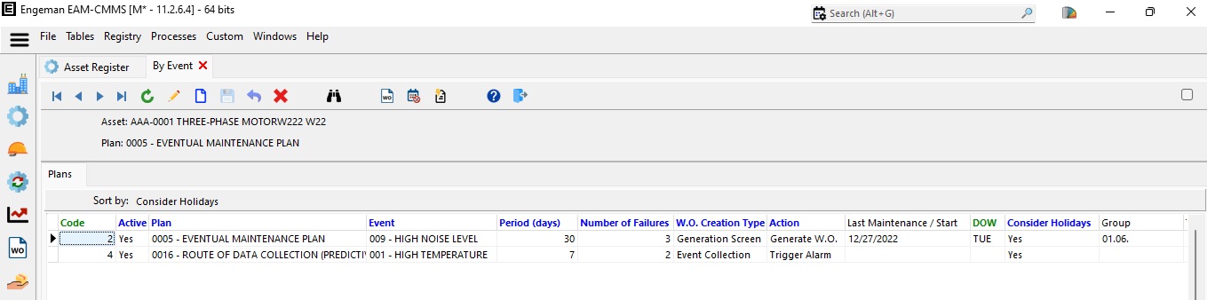 5th – Event Scheduling - Engeman® Maintenance Software CMMS Blog