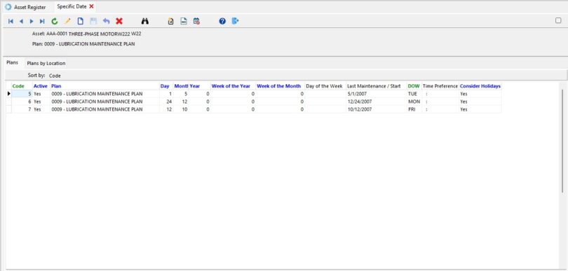 2nd - Specific Date - Time-Based Maintenance (TBM) - Engeman® Maintenance Software CMMS Blog
