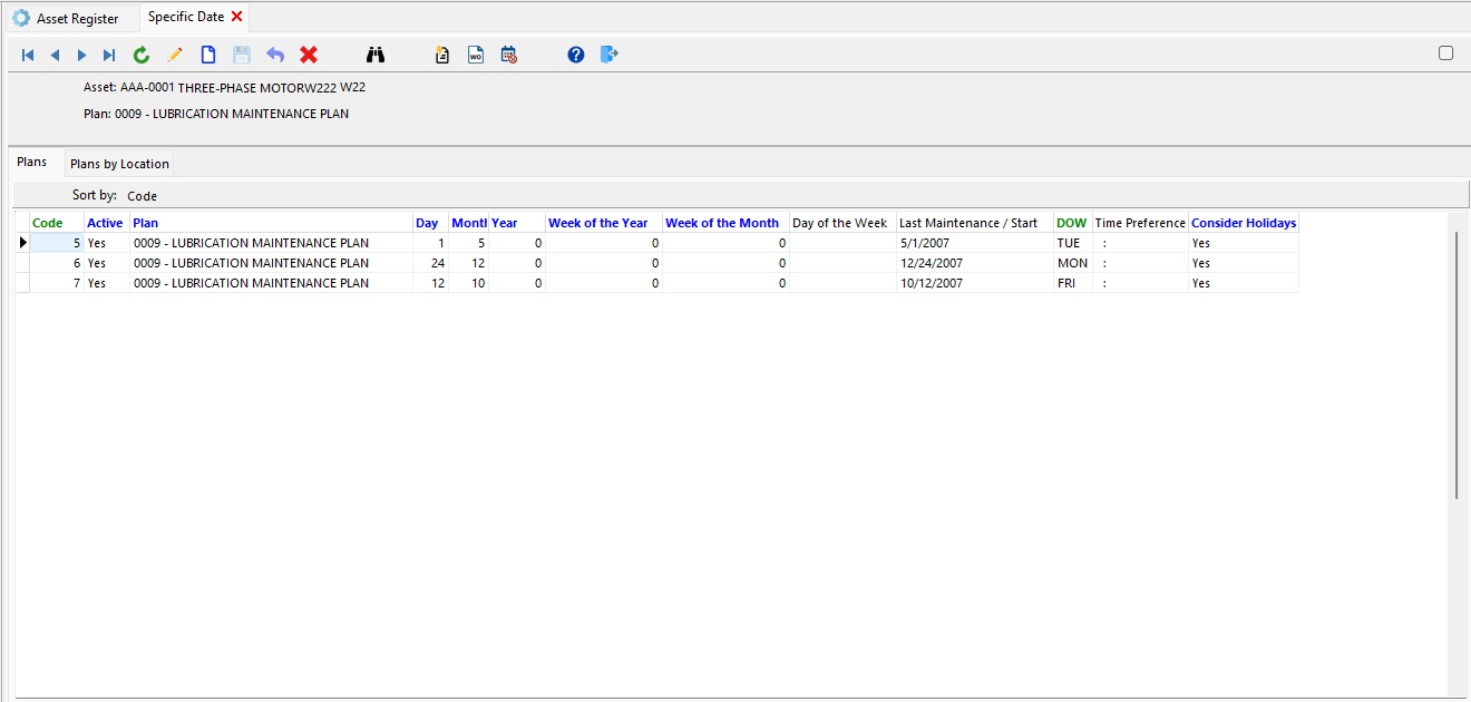 2nd - Specific Date - Time-Based Maintenance (TBM) - Engeman® Maintenance Software CMMS Blog